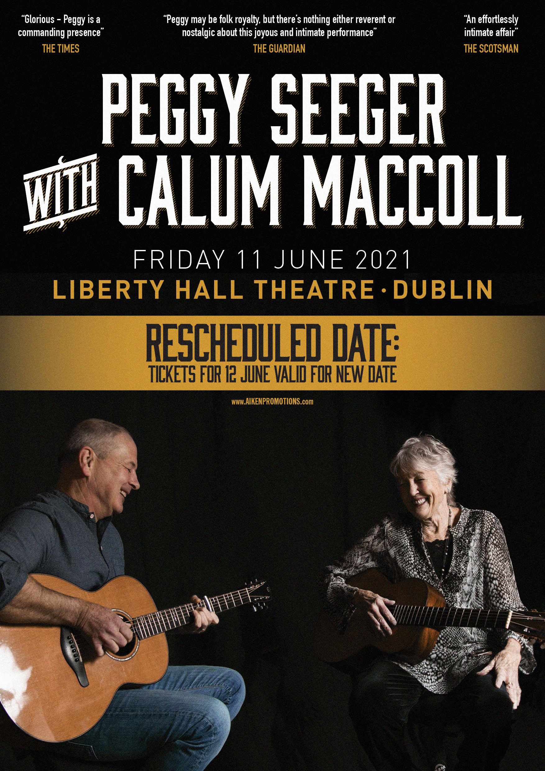 Peggy Seeger With Calum MacColl - Liberty Hall Theatre