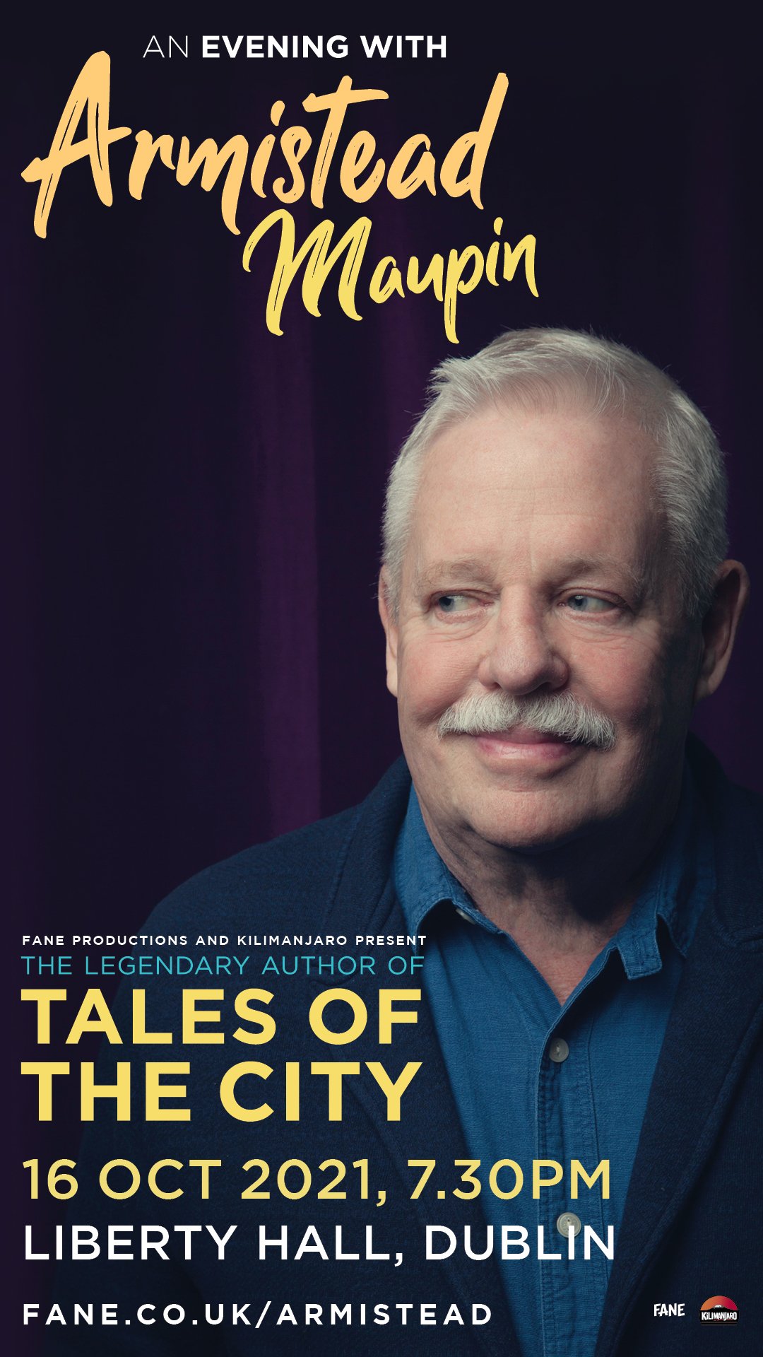 Armistead Maupin – Liberty Hall Theatre